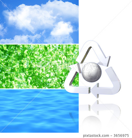 Eco · Recycle Mark / Natural Environment - Stock Illustration [3656975 ...