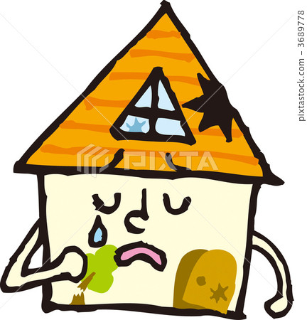 Terrible house - Stock Illustration [3689778] - PIXTA