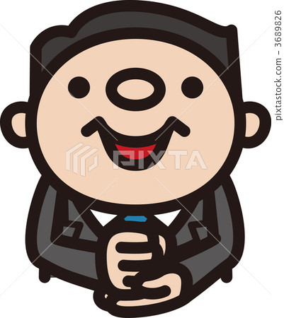A flash businessman - Stock Illustration [3689826] - PIXTA