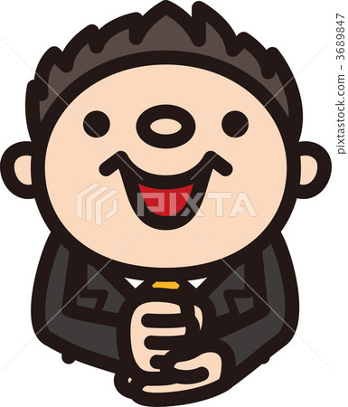 A flash businessman - Stock Illustration [3689847] - PIXTA