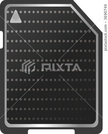 memory card - Stock Illustration [3690749] - PIXTA