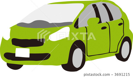 A passenger car - Stock Illustration [3691215] - PIXTA