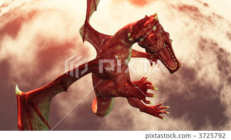 dragon, dragons, computer graphic - Stock Illustration [3725792] - PIXTA