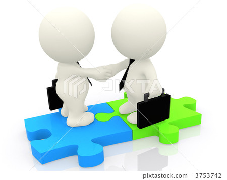 3D business man - Stock Illustration [3753742] - PIXTA