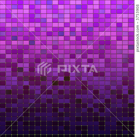 Purple mosaic background - Stock Illustration [3753908] - PIXTA