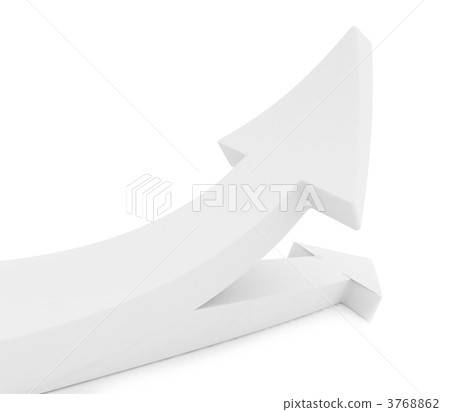Arrows splitting - Stock Illustration [3768862] - PIXTA