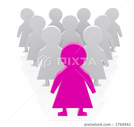 pyramid of female dolls - Stock Illustration [3768942] - PIXTA
