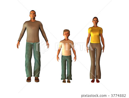 render family - Stock Illustration [3774882] - PIXTA