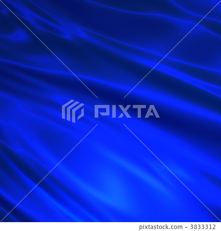 Blue folds - Stock Illustration [3833312] - PIXTA