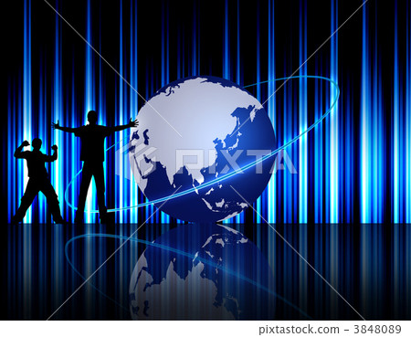 global - Stock Illustration [3848089] - PIXTA