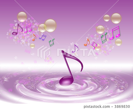 Spring music - Stock Illustration [3869830] - PIXTA