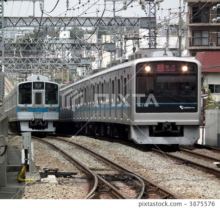 Odakyu Line 3000 Series Yamato Station - Stock Photo [3875576] - PIXTA