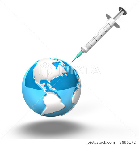 injecting, injection, earth - Stock Illustration [3890172] - PIXTA