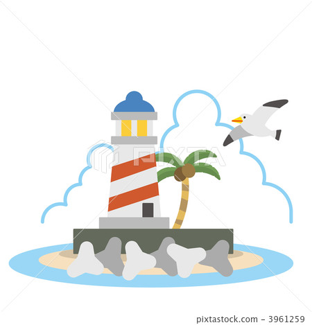 light house, lighthouse, computer graphic - Stock Illustration [3961259 ...