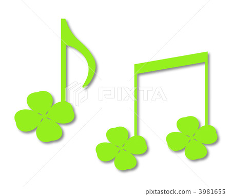 Clover note - Stock Illustration [3981655] - PIXTA