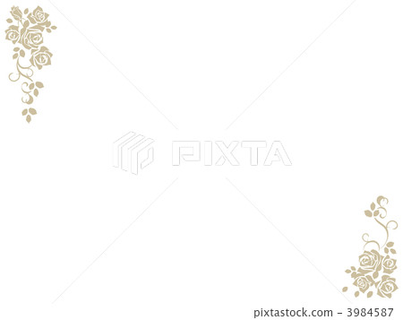 Rose frame - Stock Illustration [3984587] - PIXTA