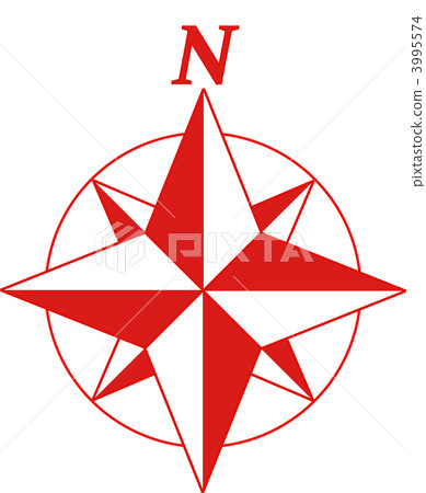 Orientation mark red - Stock Illustration [3995574] - PIXTA