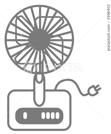 Fan _ gray - Stock Illustration [3996402] - PIXTA