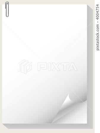 paper pad - Stock Illustration [4004754] - PIXTA