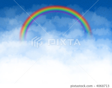 rainbow, landscape, scape - Stock Illustration [4068713] - PIXTA