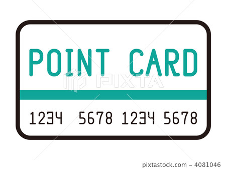Point card icon - Stock Illustration [4081046] - PIXTA