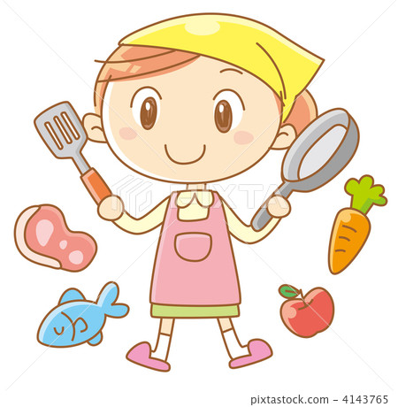 Cooking mama - Stock Illustration [4143765] - PIXTA