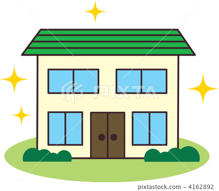 House - Stock Illustration [4162892] - PIXTA
