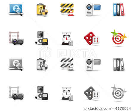 icon, icons, pylon - Stock Illustration [4170964] - PIXTA