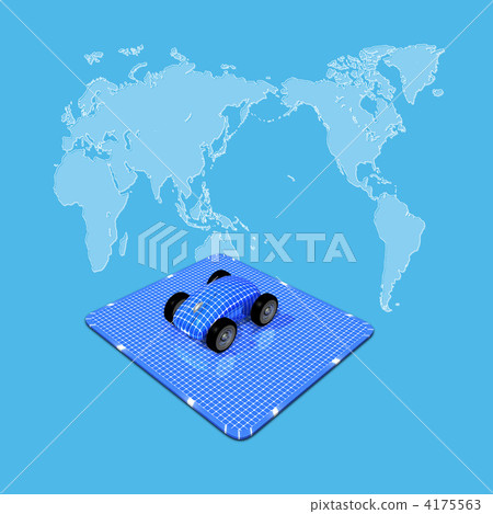 Mouse operation of solar panel - Stock Illustration [4175563] - PIXTA