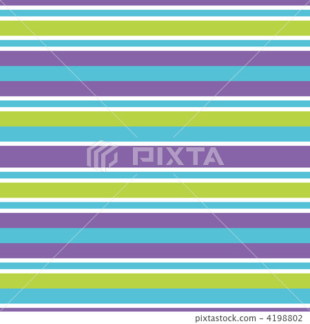 stripe, horizontal stripes, linear - Stock Illustration [4198802] - PIXTA