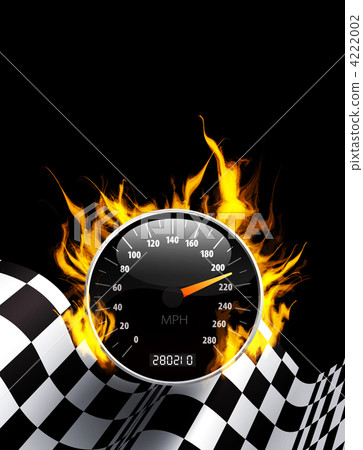 Racing Background - Stock Illustration [4222002] - PIXTA