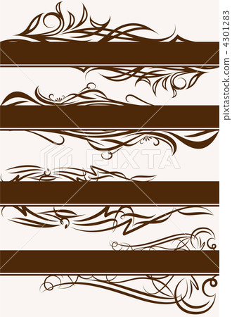 Abstract design for text. - Stock Illustration [4301283] - PIXTA