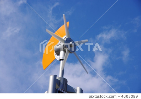 Small Wind Power Generation Wind Generation... - Stock Photo [4305089 ...