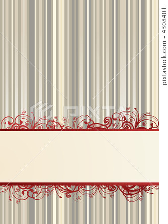 Vector illustration of beige wallpaper - Stock Illustration [4308401 ...