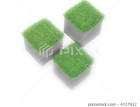 three (things), 3d, object - Stock Illustration [4317912] - PIXTA