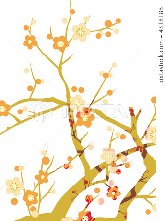 花朵 花 花卉-插圖素材 [4318183] - PIXTA圖庫