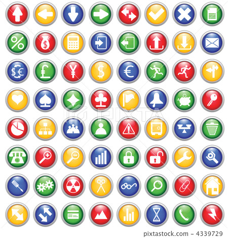 icon set - Stock Illustration [4339729] - PIXTA