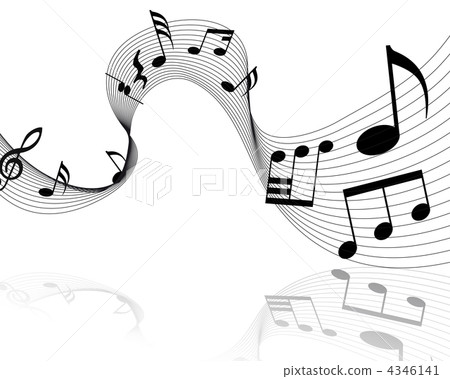 notes staff - Stock Illustration [4346141] - PIXTA