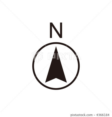 Illustration of direction mark - Stock Illustration [4366184] - PIXTA