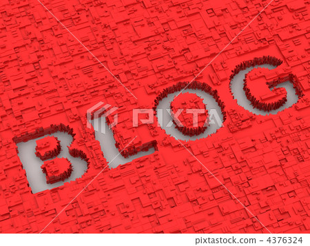 Blog. Background - Stock Illustration [4376324] - PIXTA