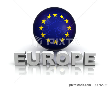 Symbol of Europe - Stock Illustration [4376596] - PIXTA