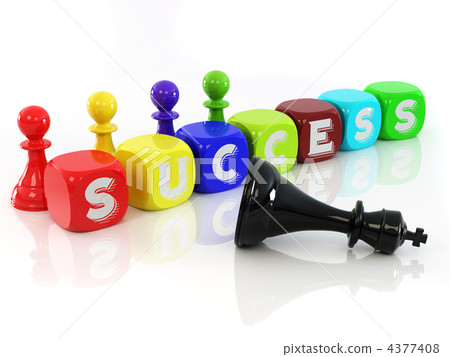 Cubes. Success. - Stock Illustration [4377408] - PIXTA