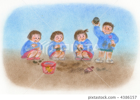 Mud dumplings - Stock Illustration [4386157] - PIXTA