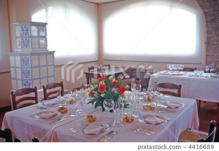 Italy table setting - Stock Photo [4416689] - PIXTA