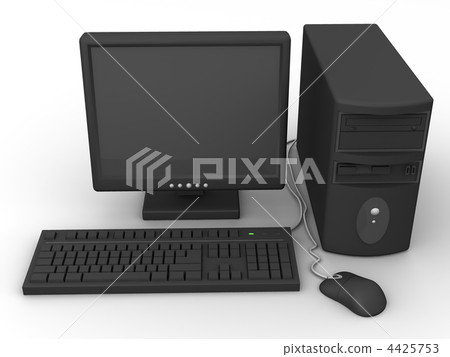 Personal computer - Stock Illustration [4425753] - PIXTA