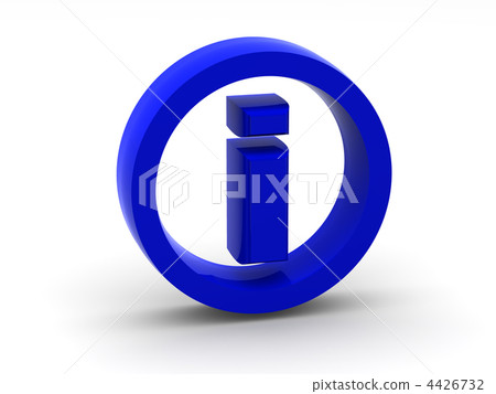 Information. Symbol. 3d - Stock Illustration [4426732] - PIXTA