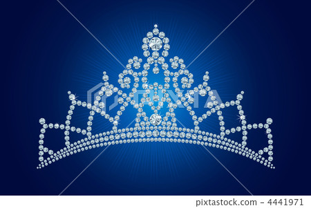 Diamond tiara / vector illustrations - Stock Illustration [4441971] - PIXTA