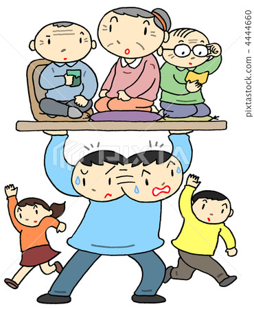 Social security system - Stock Illustration [4444660] - PIXTA