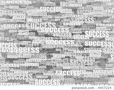Abstract background from words success. 3d - Stock Illustration ...