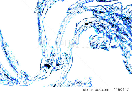 water, background material, graphic - Stock Illustration [4460442] - PIXTA